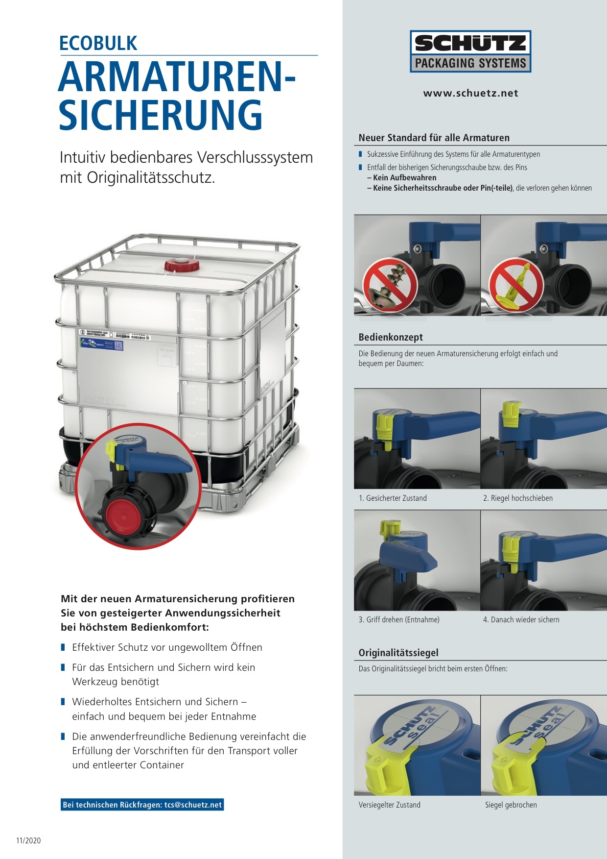 Produkt-Datenblätter | PACKAGING SYSTEMS