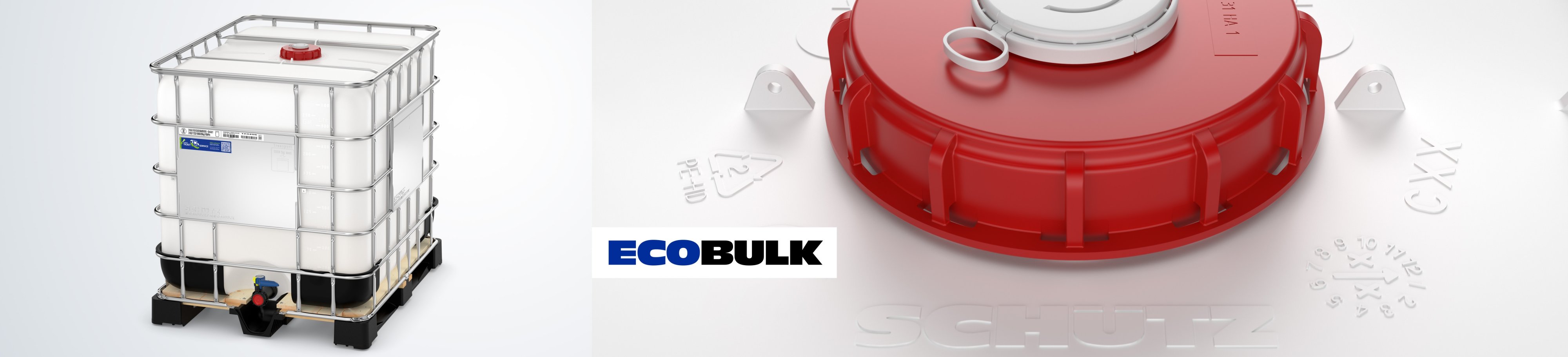 ECOBULK LX composite – With a plastic-composite pallet. | PACKAGING SYSTEMS
