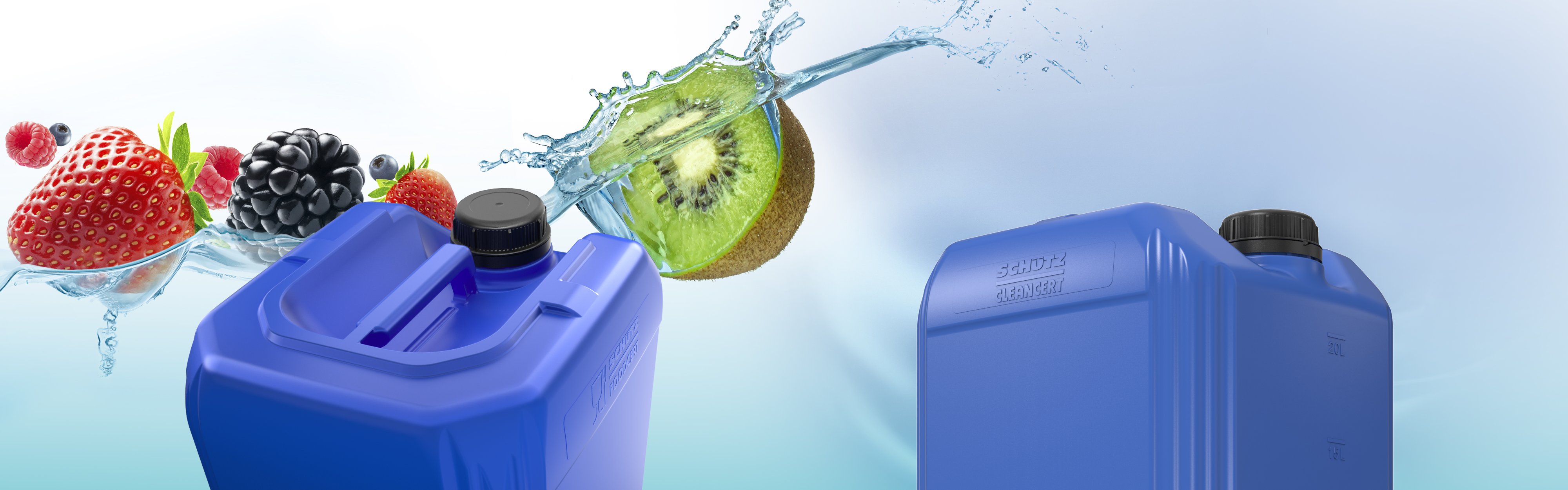 SCHÜTZ SC1 JERRYCANS – NOW ALSO AVAILABLE IN FOODCERT AND CLEANCERT VERSIONS. | PACKAGING SYSTEMS