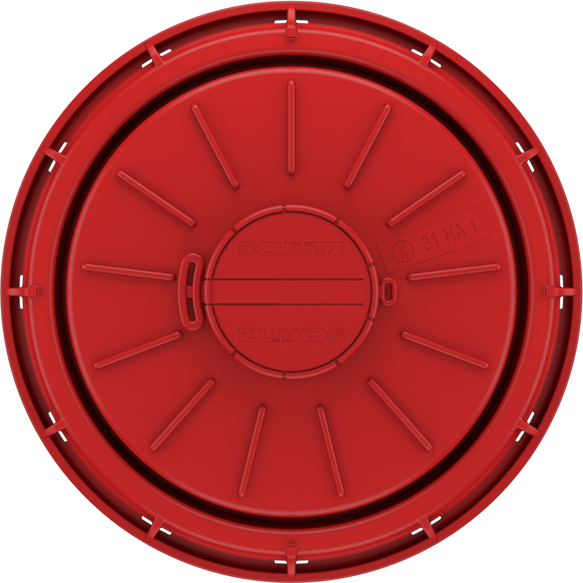 Screw cap DN 225 UN red (3001058) | PACKAGING SYSTEMS