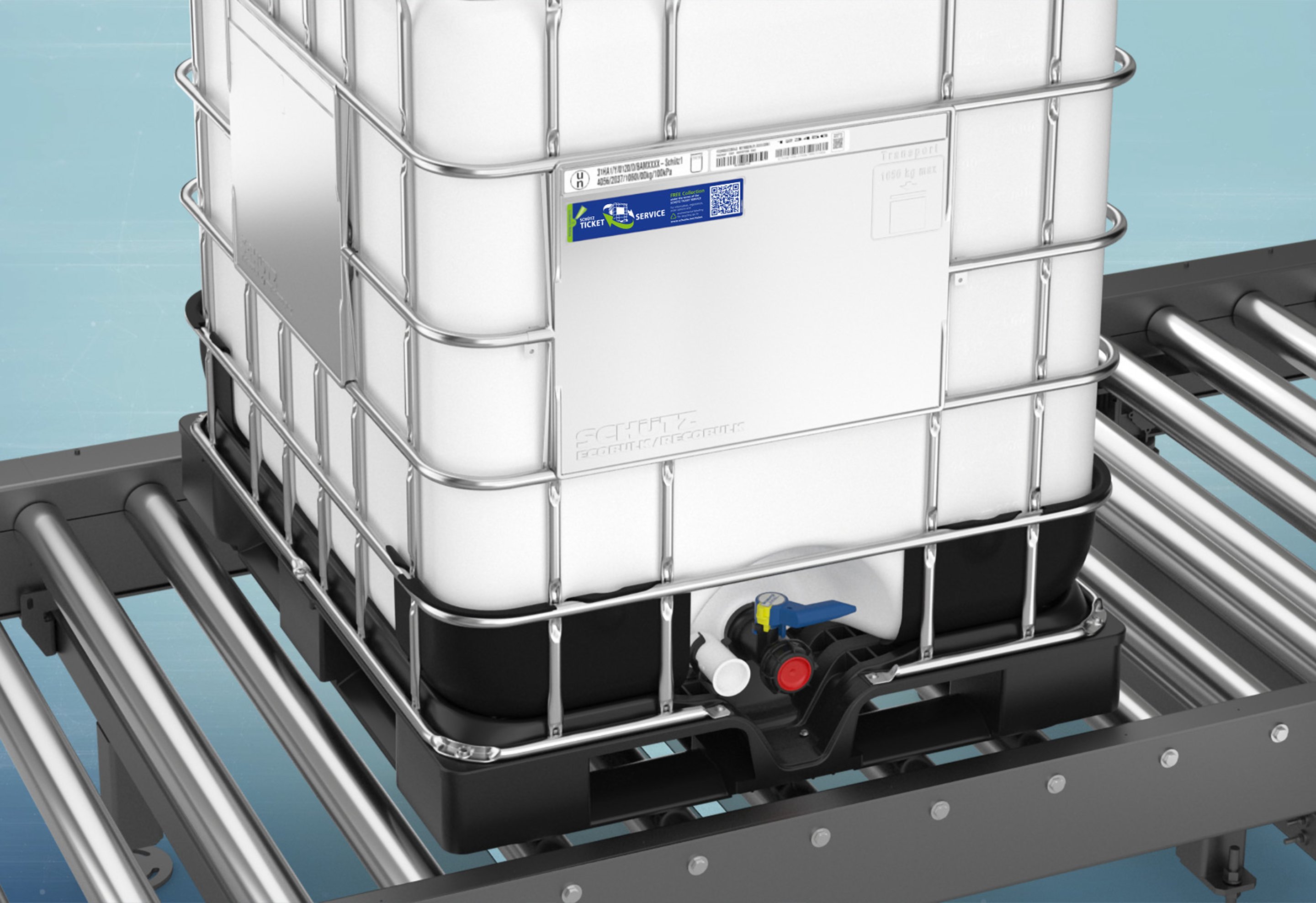 New plastic frame pallet – Combines maximum cleanliness and Hygiene ...