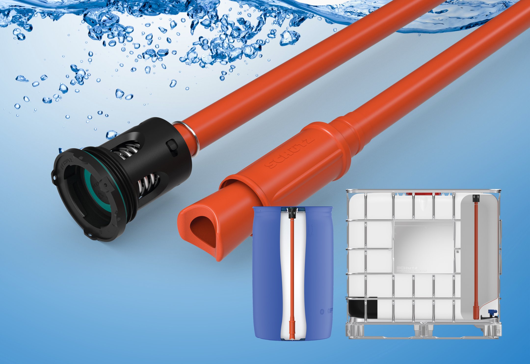 SCHÜTZ DIPTUBE – The closed discharge system for maximum security and ...